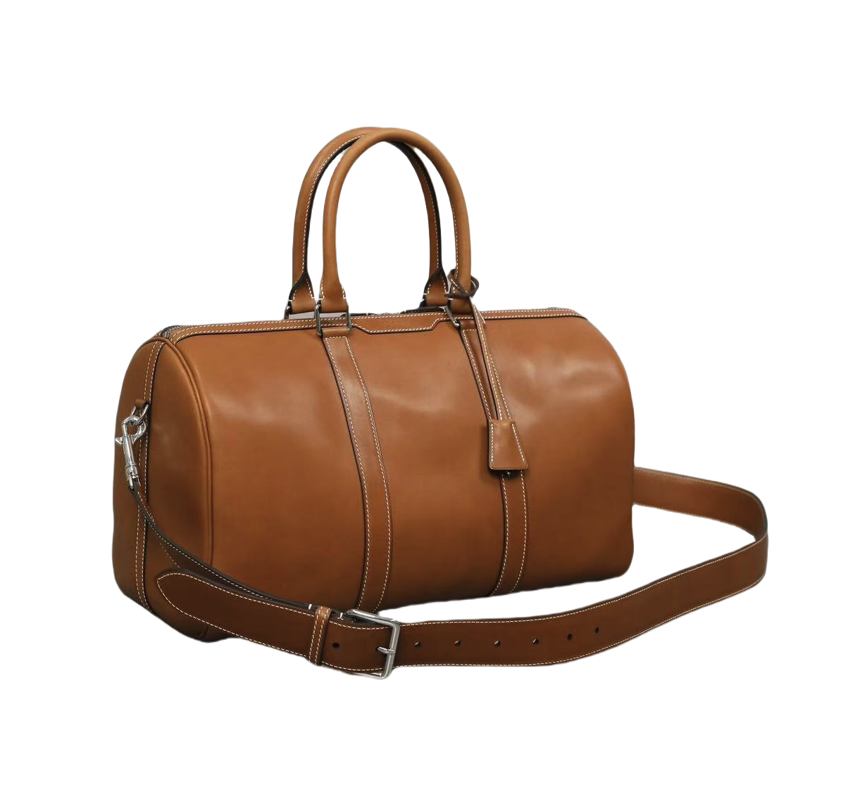 Aimz original design - men's travel bag made of saddle leather - Size max