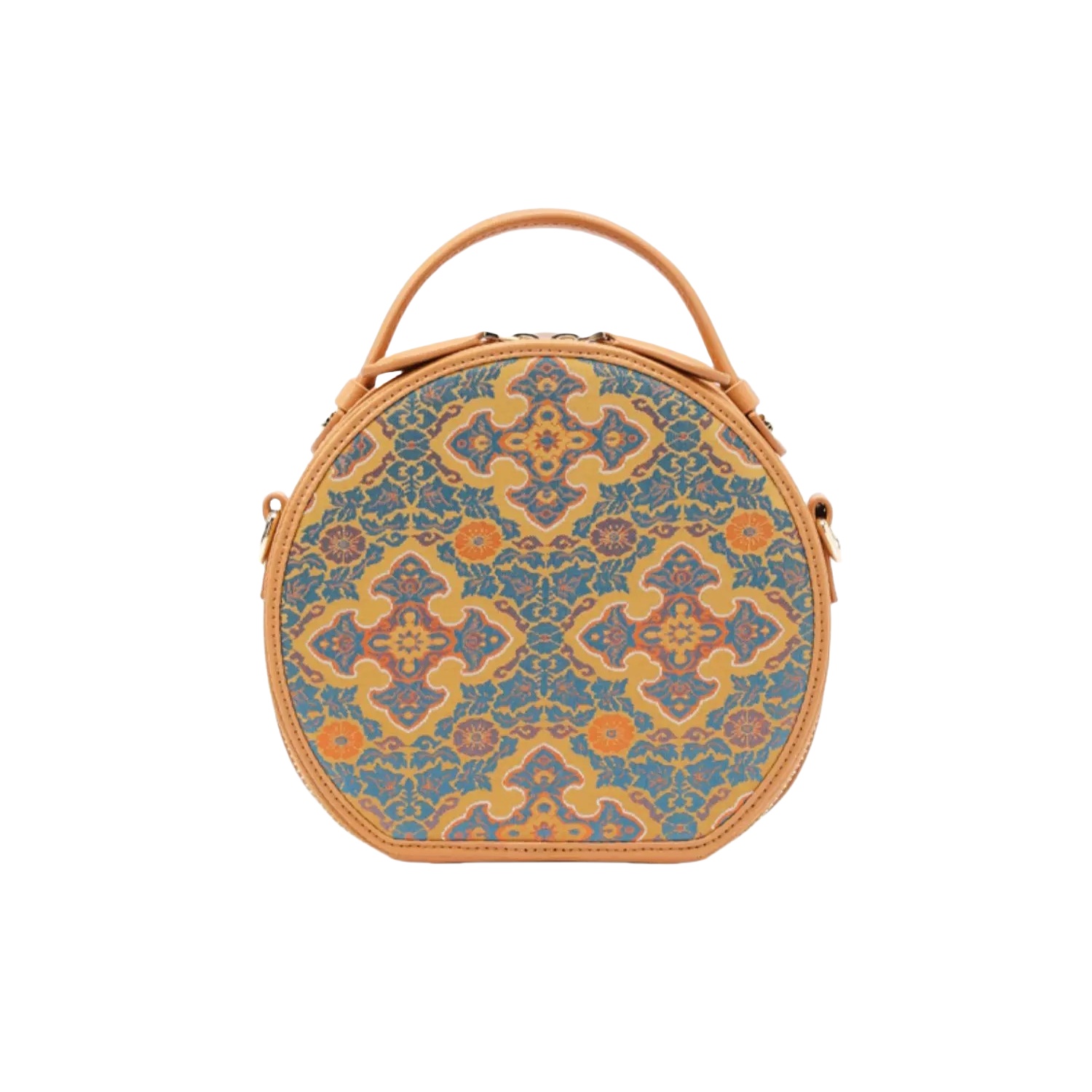 【Aimz original design】-brocade embroidery-round cake bag-100% handmade