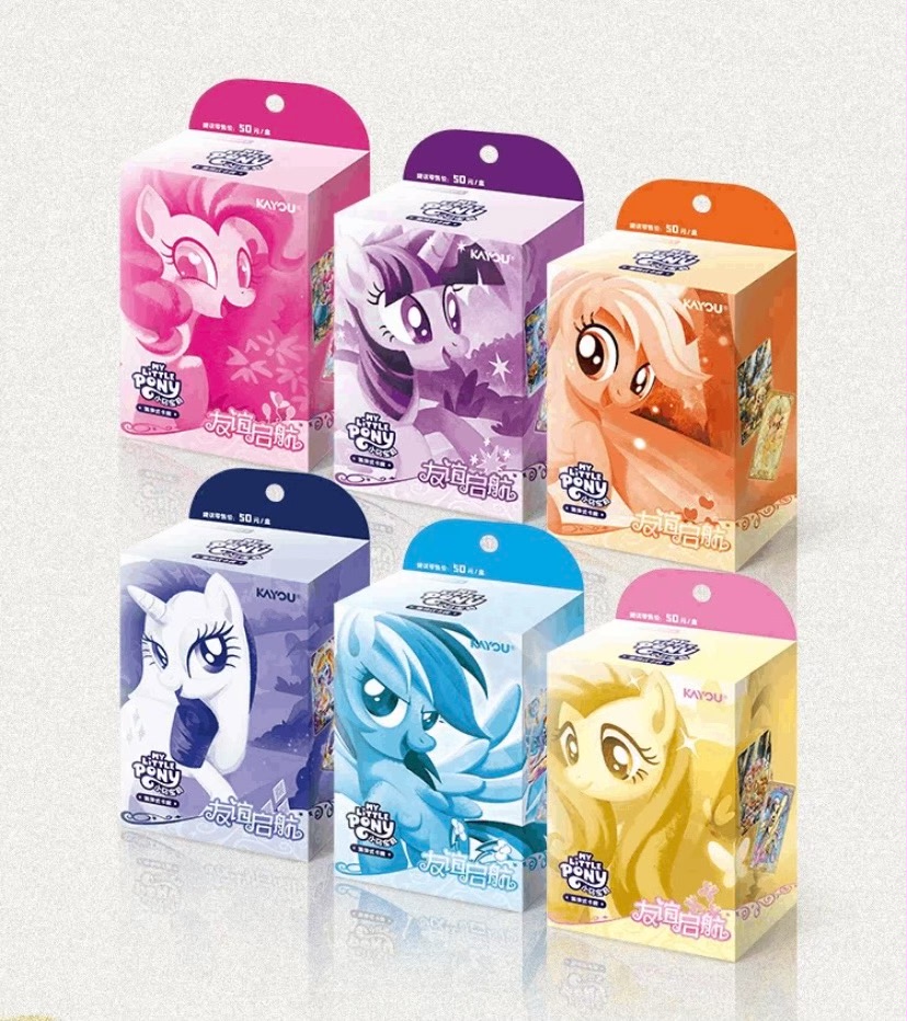 KAYOU My Little Pony Trading Card Game Friendship Sets Sail Starter ...
