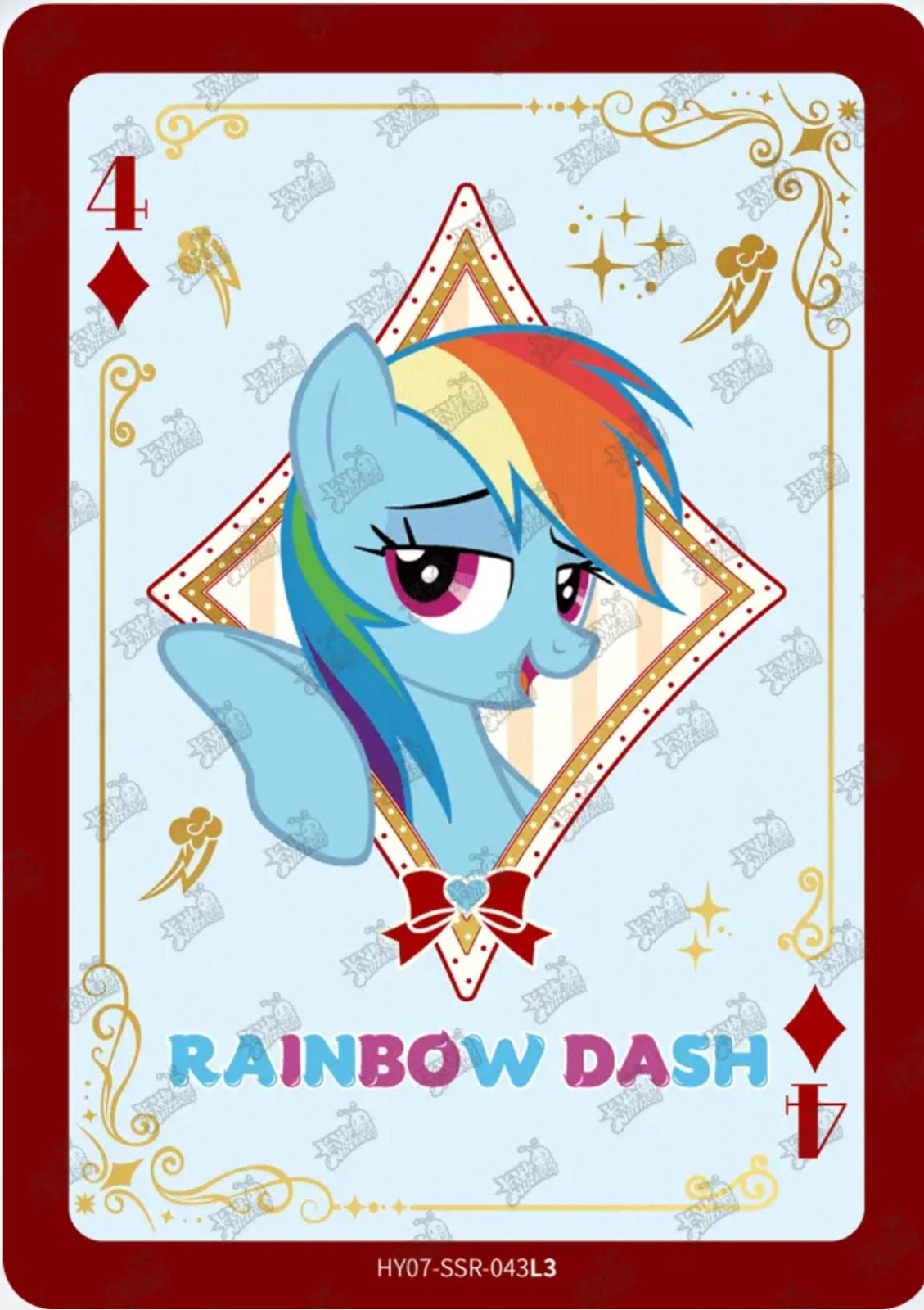 HY07-SSR-043L3 Rainbow Dash,SSR
