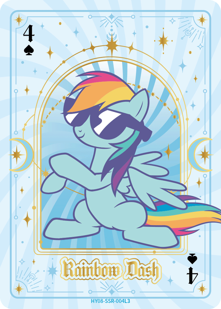 HY08-SSR-004 Rainbow Dash,SSR