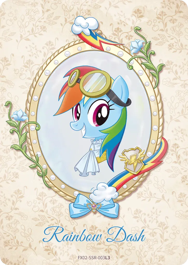 FX02-SSR-003 Rainbow Dash,SSR