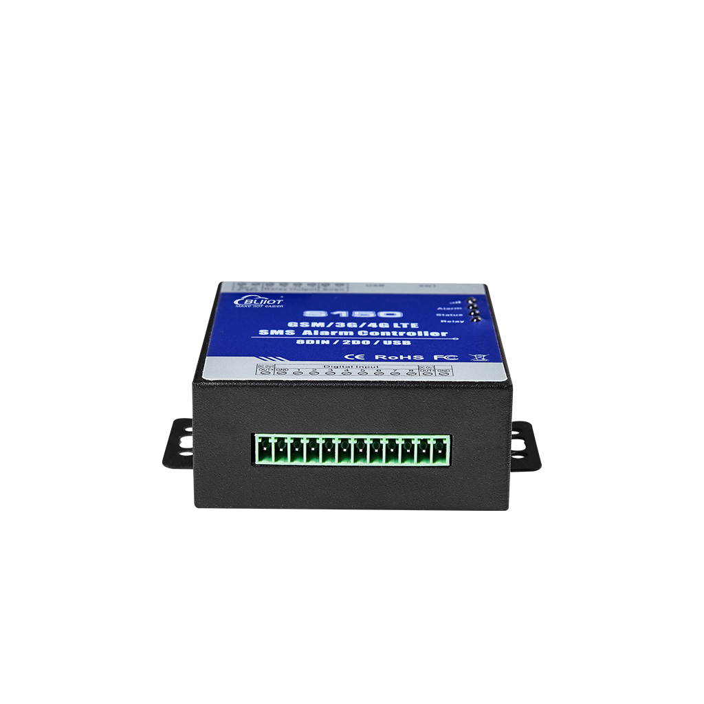 GSM 3G 4G SMS Remote Controller Alarm (8DIN+2DO+USB)