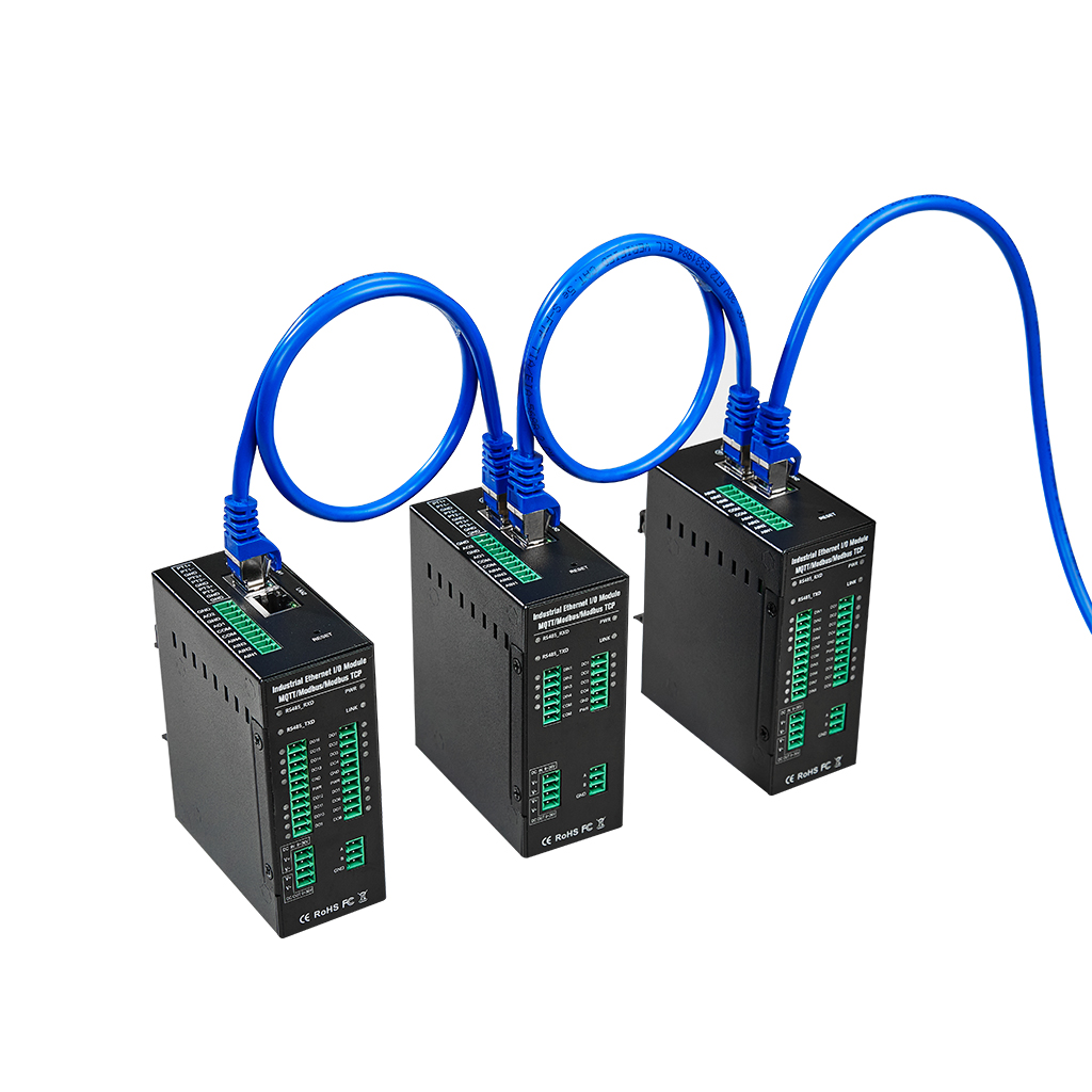 4CH Industrial Ethernet RTD Module(2 or 3 wires PT100/PT1000)