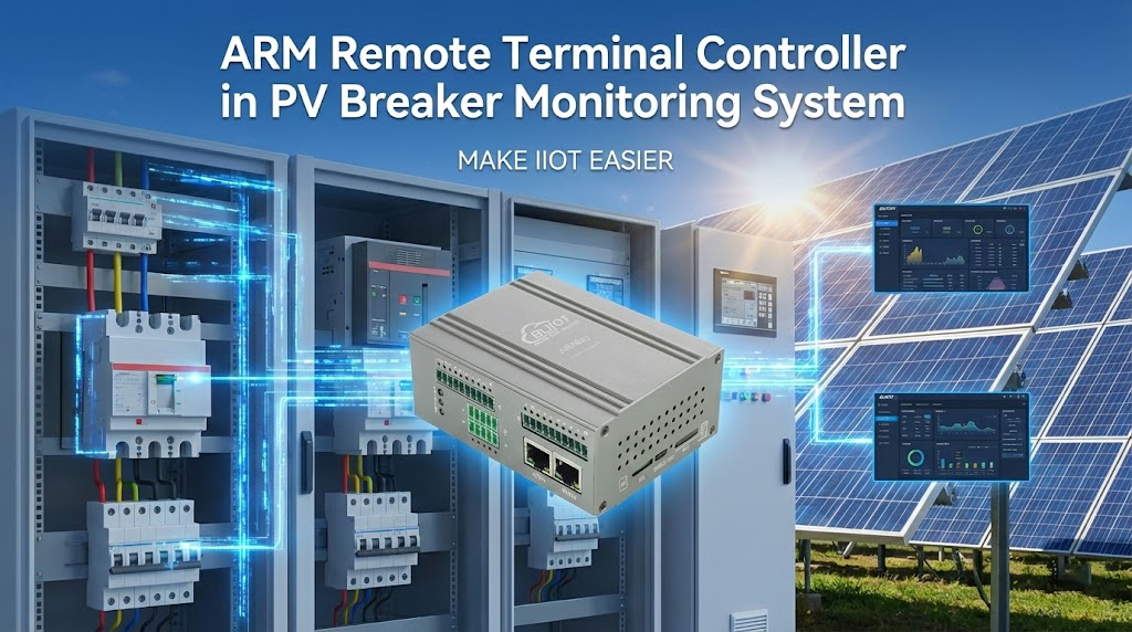 ARM Photovoltaic Controller in PV Circuit Breakers Monitoring Solution