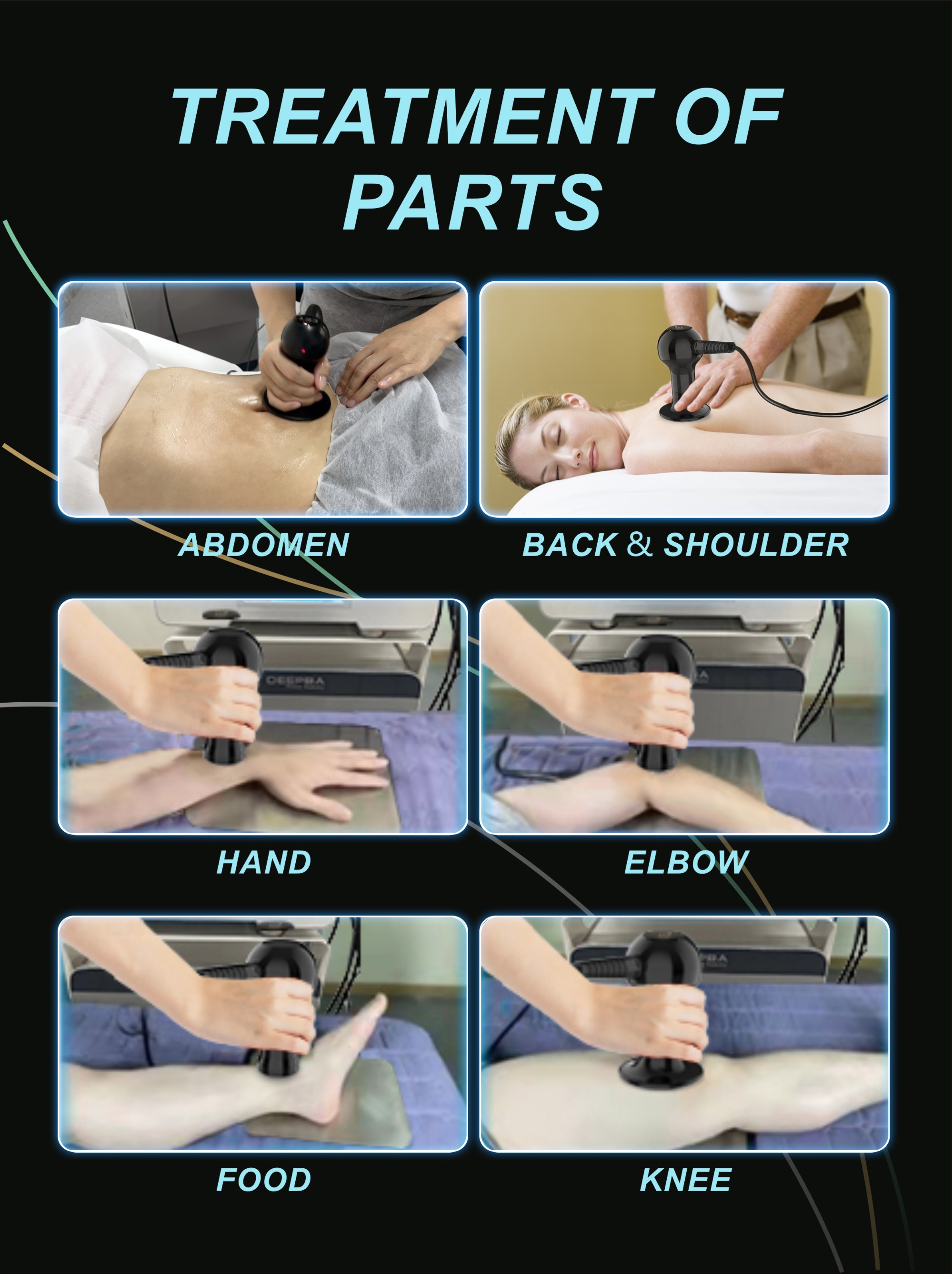 448khz Tecar Indiba Physiotherapy cet ret rf therapy pain relief ...