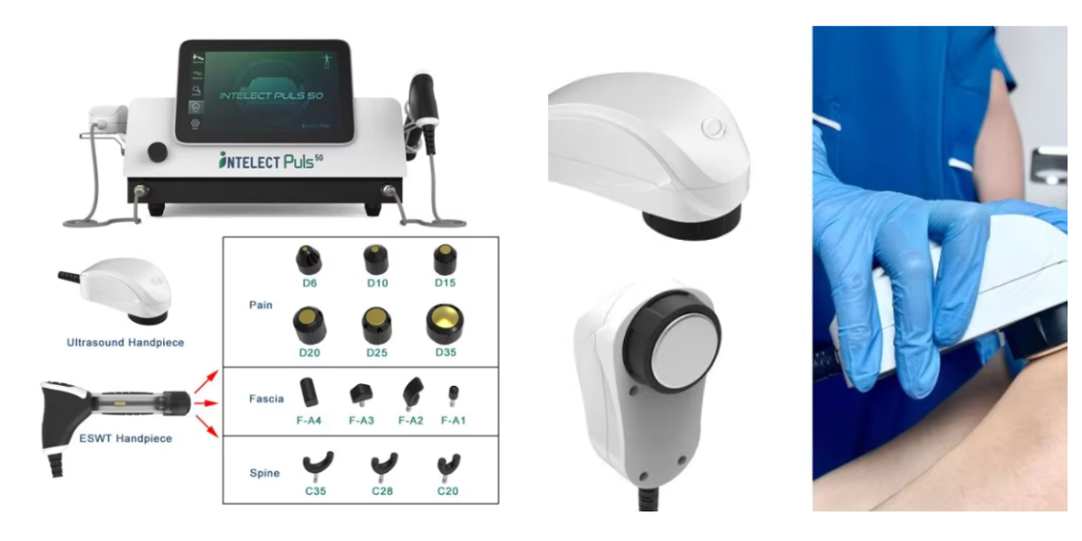 Pneumatic Shockwave & Ultrasound 2 IN 1 Therapy Machine