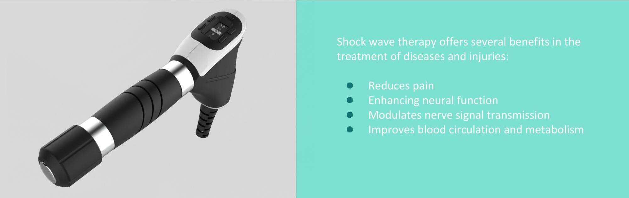 Professional Pneumatic Shockwave & Laser 2-IN-1 Therapy Machine