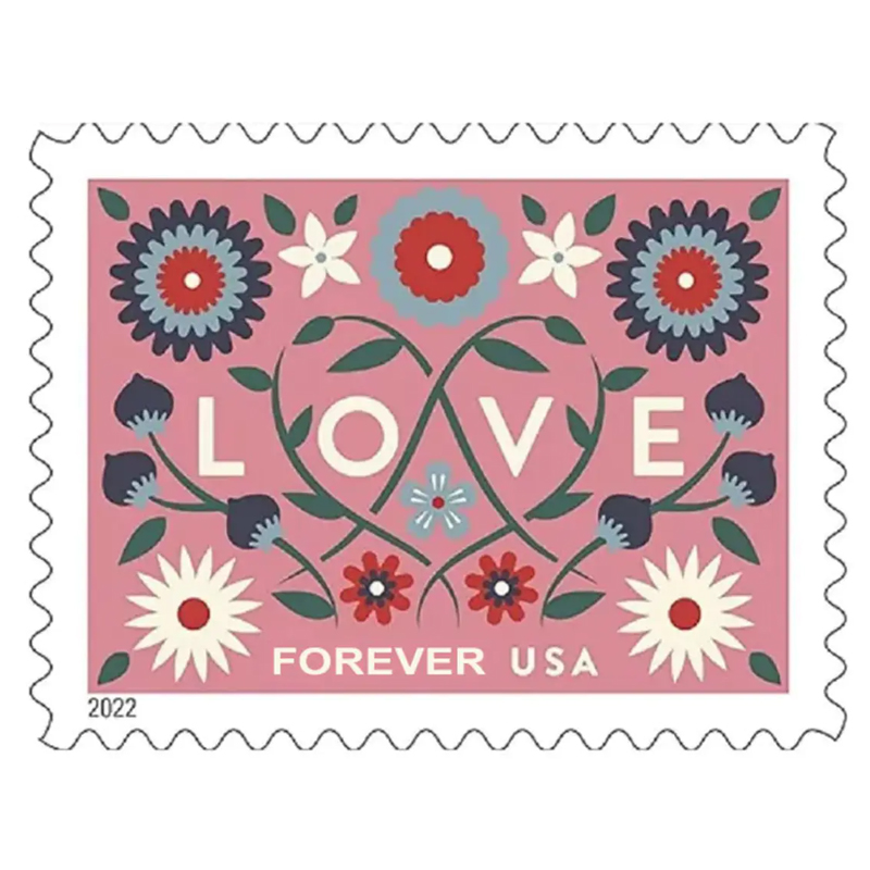 (2022) USPS Love 2022 Stamps