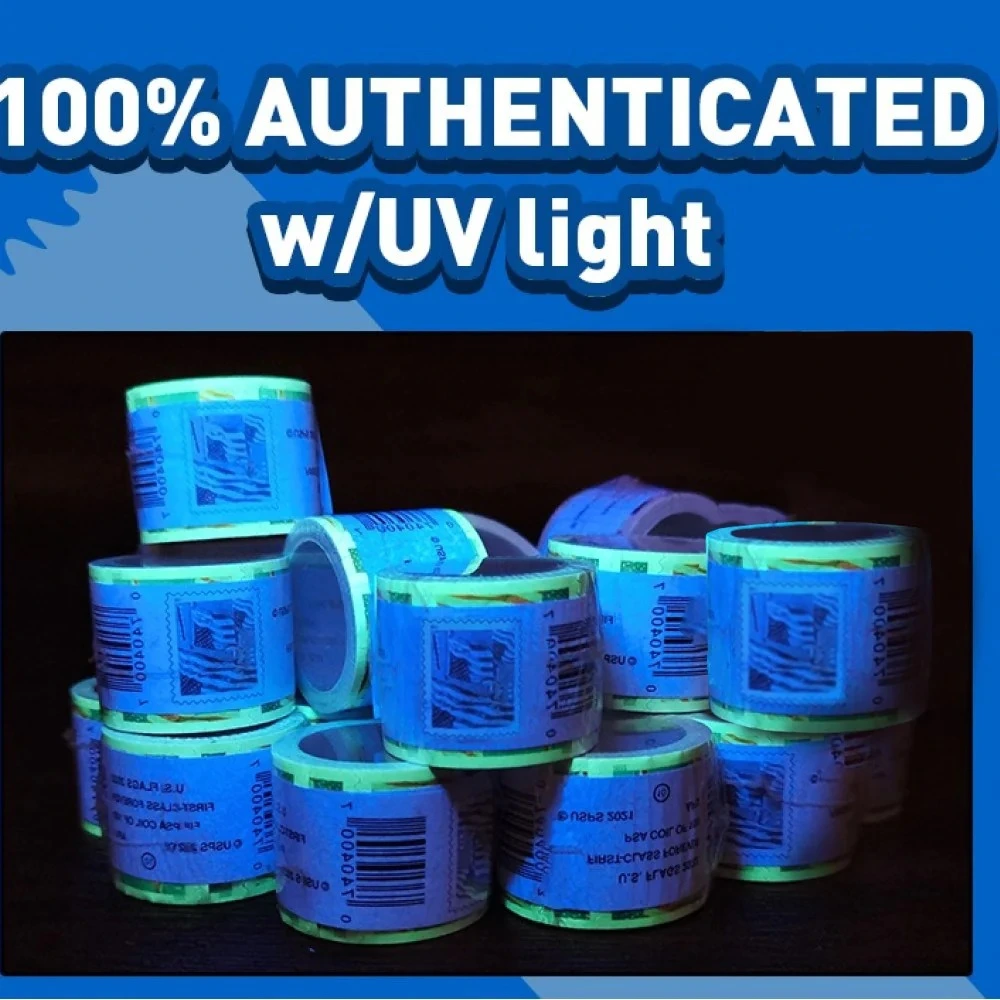 (2018) USPS Forever American Flag Stamps Rolls