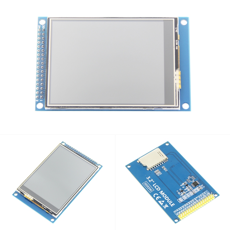 3.2 Inch 240X320 Touch Screen TFT LCD Color Display SD Card Module ...