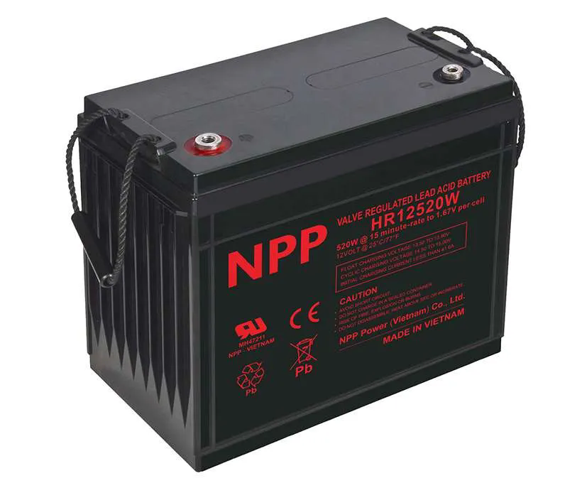 HR Series – High Rate VRLA Battery