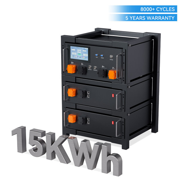 15kwh 51.2V 48V Rack Mounted Battery Solar System Energy Storage CAN Communication Split Lithium ...