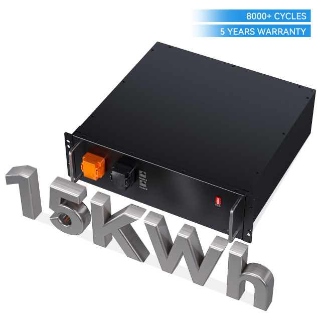 15kwh 51.2V 48V Rack Mounted Battery Solar System Energy Storage CAN ...