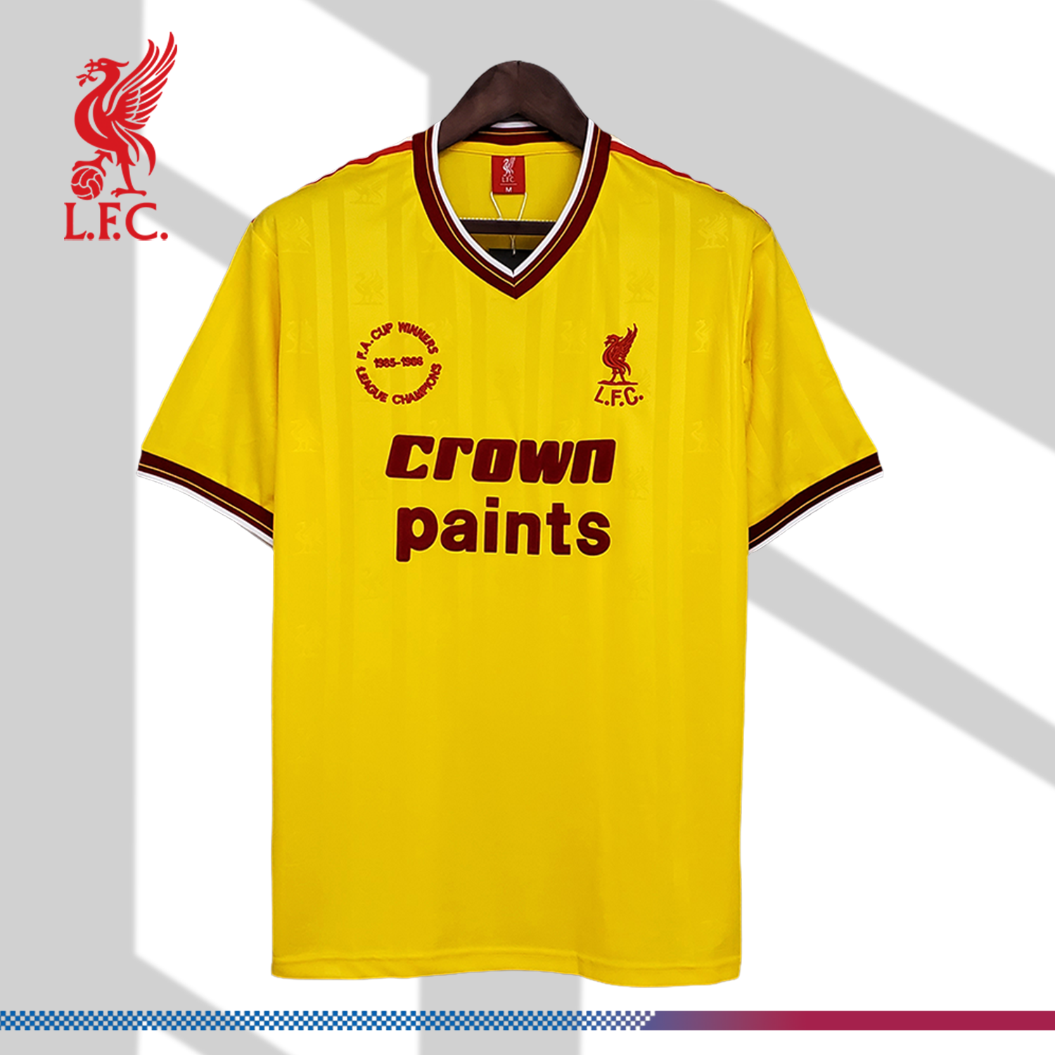 1985/1986 Liverpool Retro Away Football Shirt