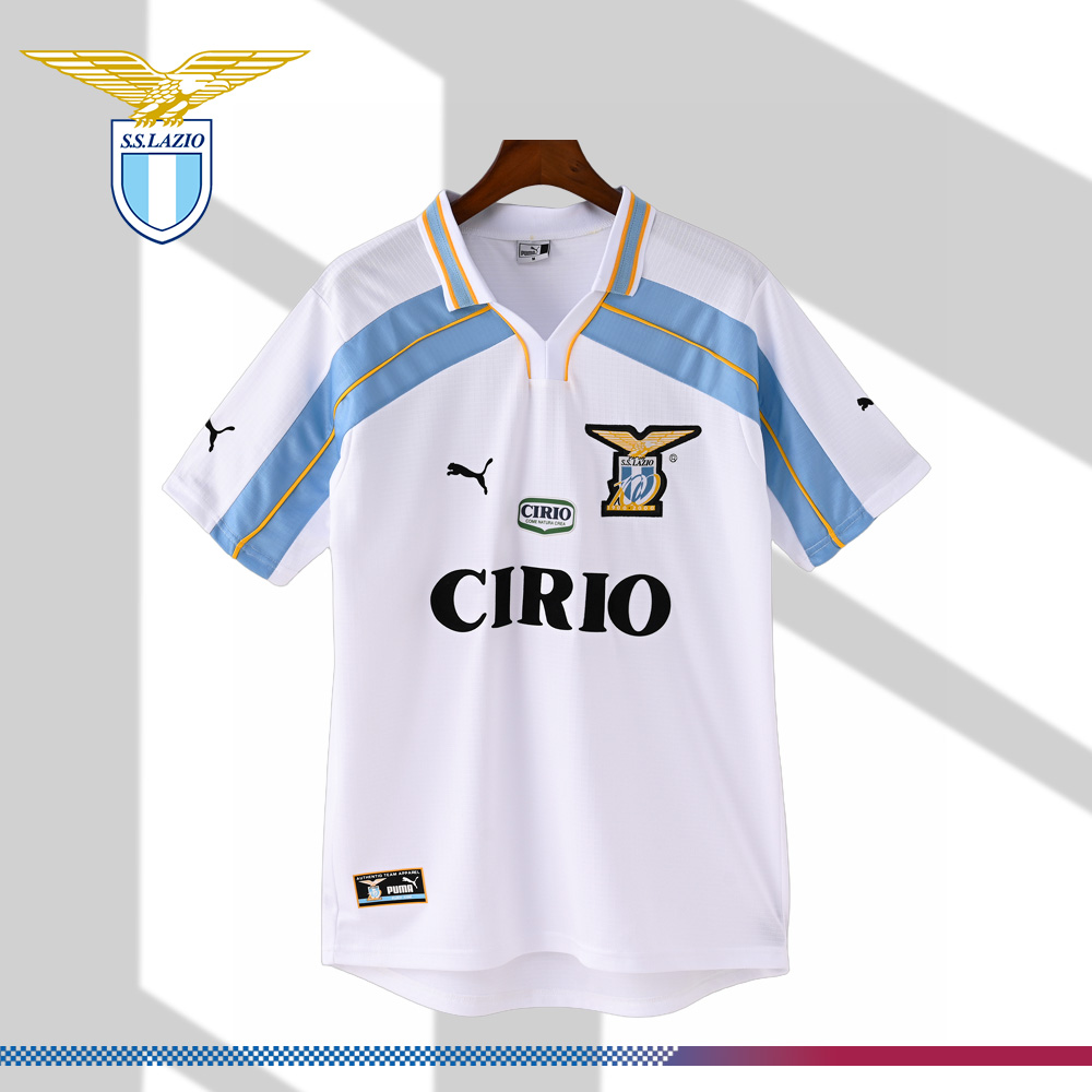 1999/2000 Lazio Centennial Edition Retro Football Shirt