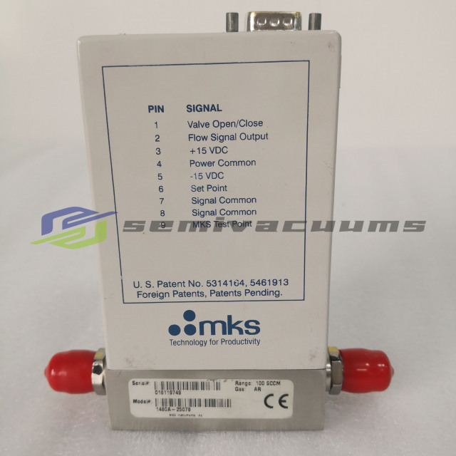 MKS ALTA MASS FLOW CONTROLLER 1480A-25078 100SCCM Gas/AR