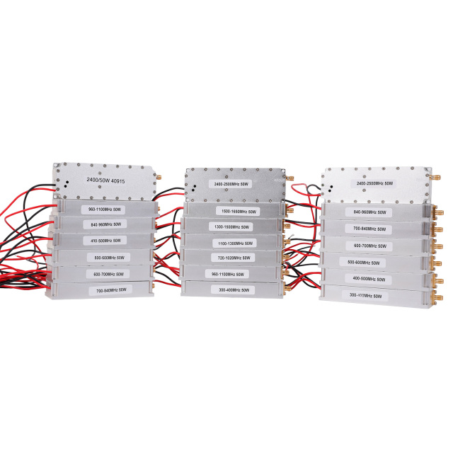 930-1020MHz 50W GaN anti drone module for anti drone system autel DJI ...