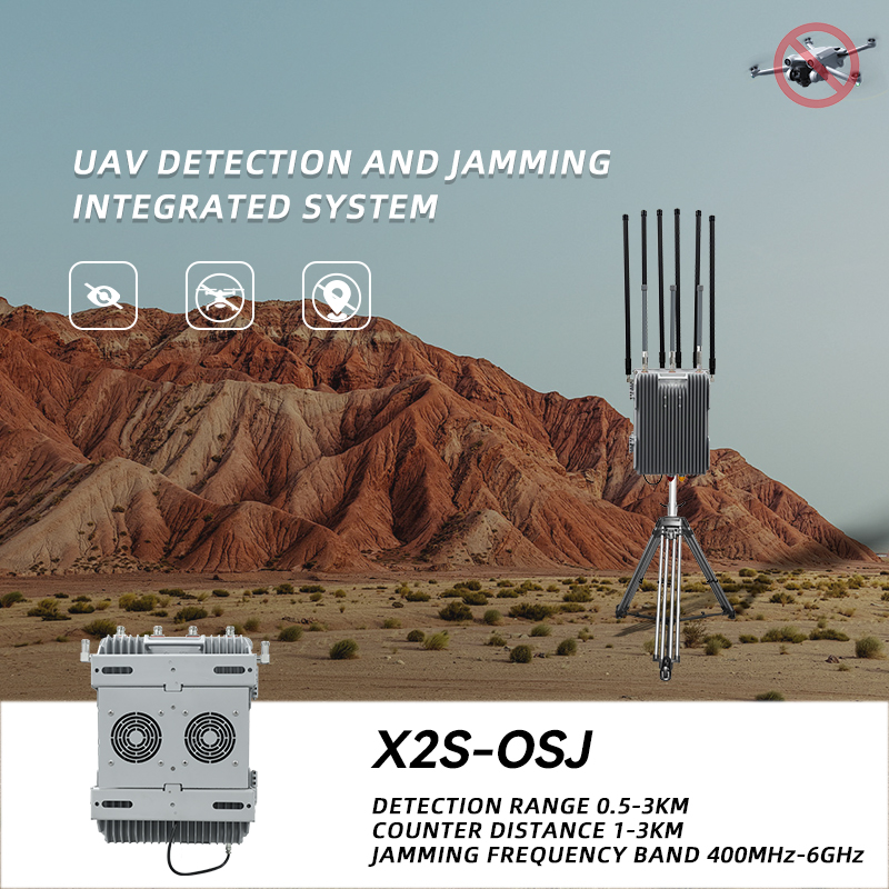 Portable 1‑5km Detection And 1‑3km Jamming System Anti Drone