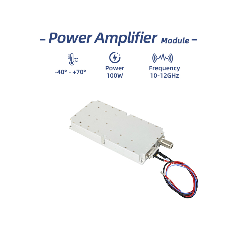 10-12GHz Uav Defense Fpv Signal Jammer RF Power Amplifier 100W Anti ...
