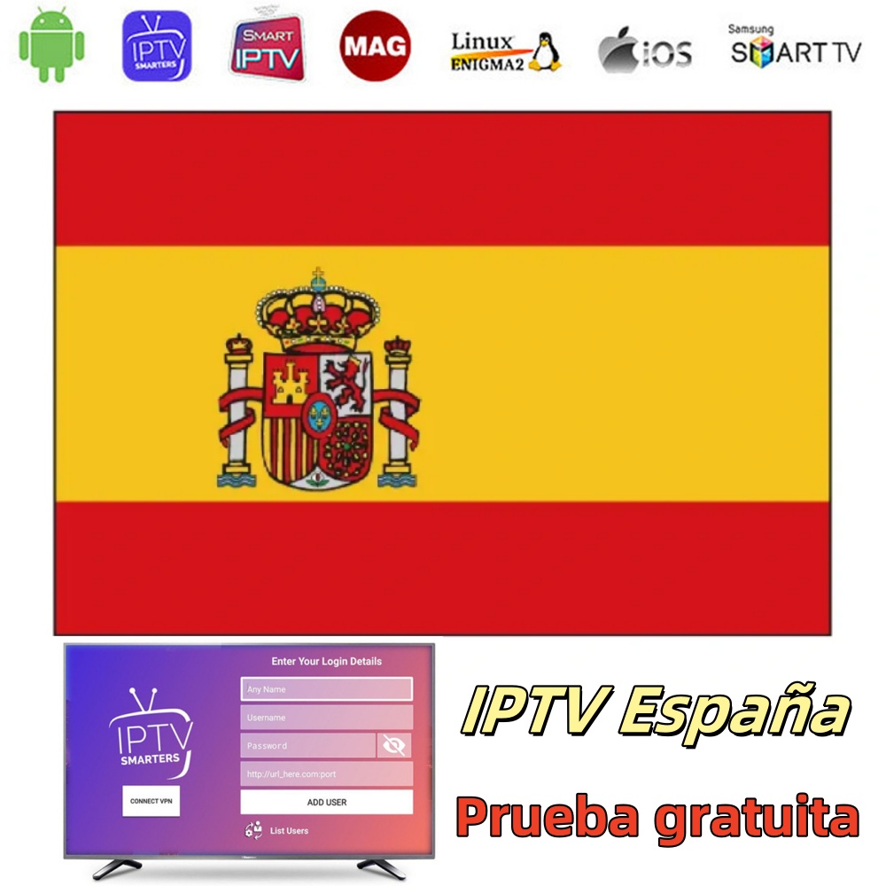 Spain IPTV Subscription - 4K IPTV - Best IPTV Service