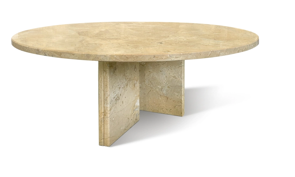 Gold Yellow Beige natural marble coffee table, small table,living room ...