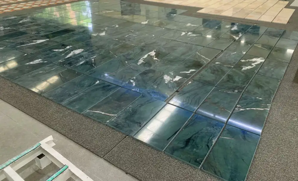 Green Marble Floor and Wall Tiles 12"x24" | Polished Natural Stone | USA