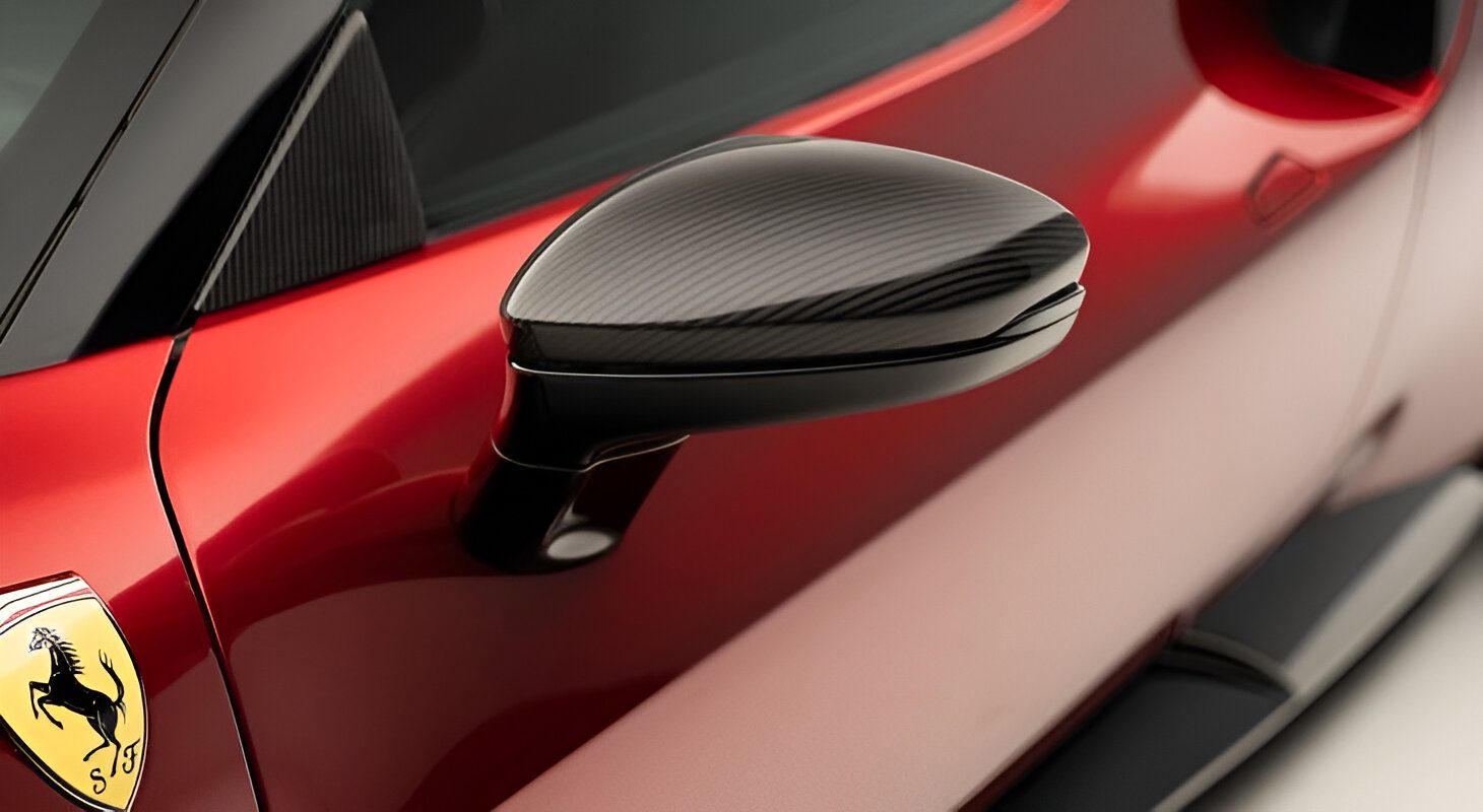Ferrari 296 GTB Type F171 OEM Style Side Mirror Cover