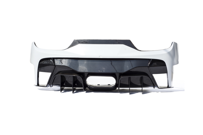 Ferrari F458 Italia Coupe Spider VRS 458-VX Style Rear Bumper