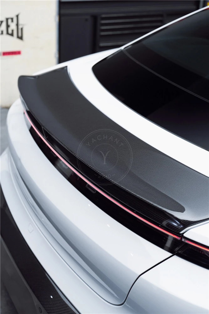 Porsche Taycan J1 4 4S MSY Style Rear Trunk Spoiler
