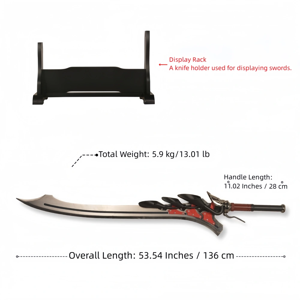 red queen sword length