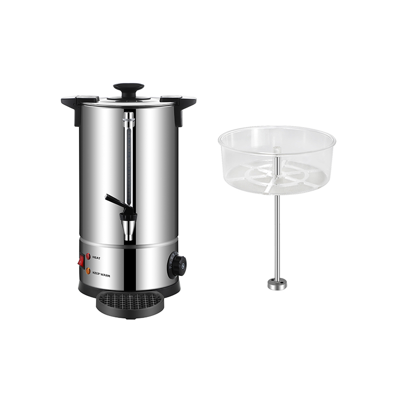 Type A Drain Tray and PC Filter 304 Stainless Steel Coffee Urn