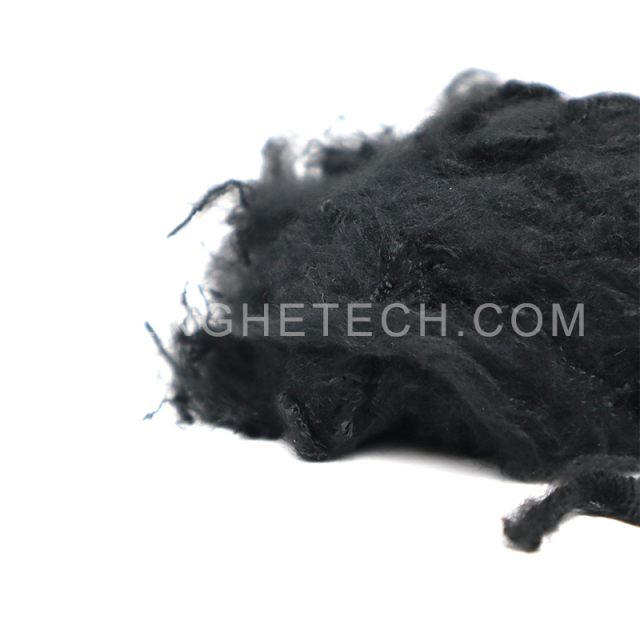 Pre-oxidized pan fiber