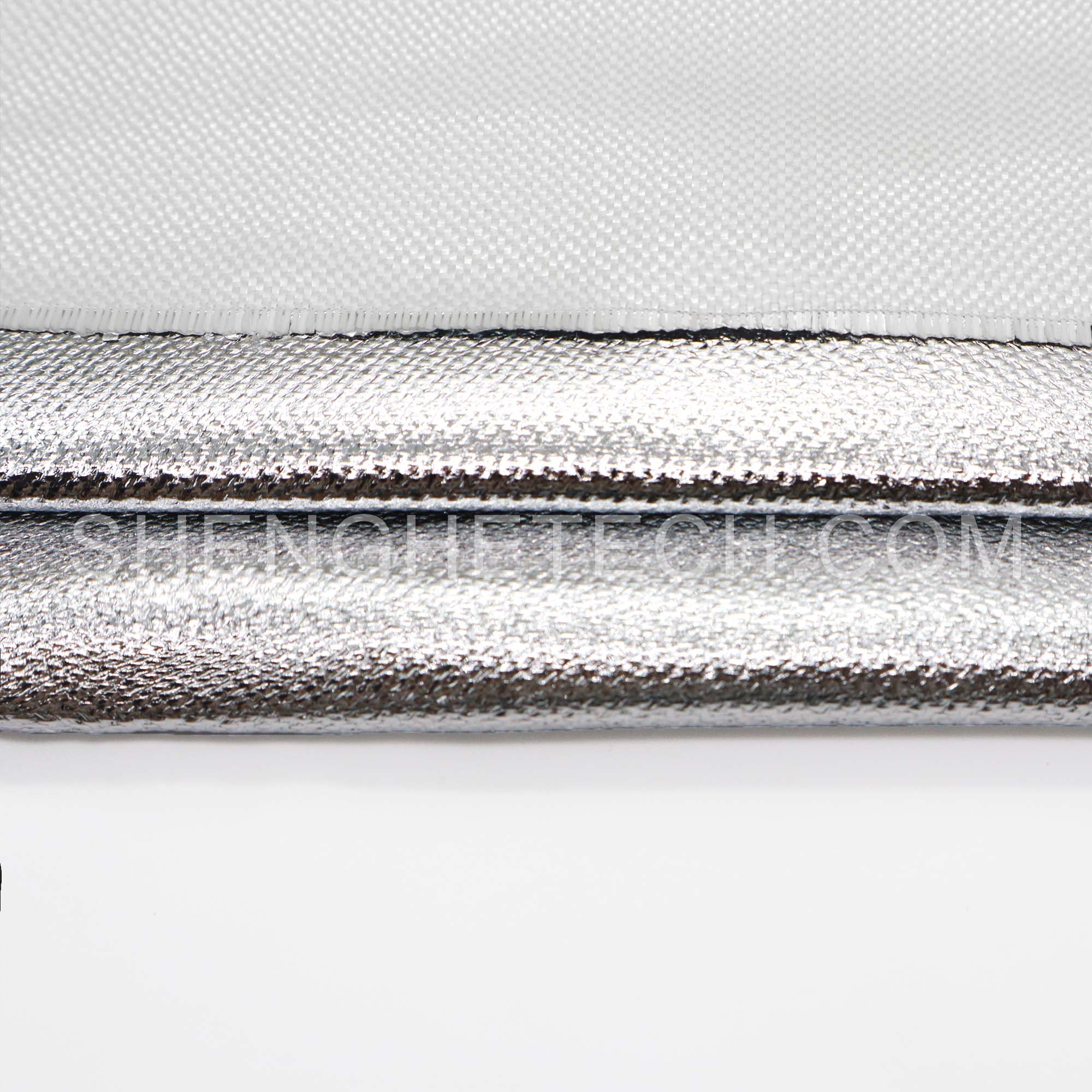 Aluminized glass fiber fabric