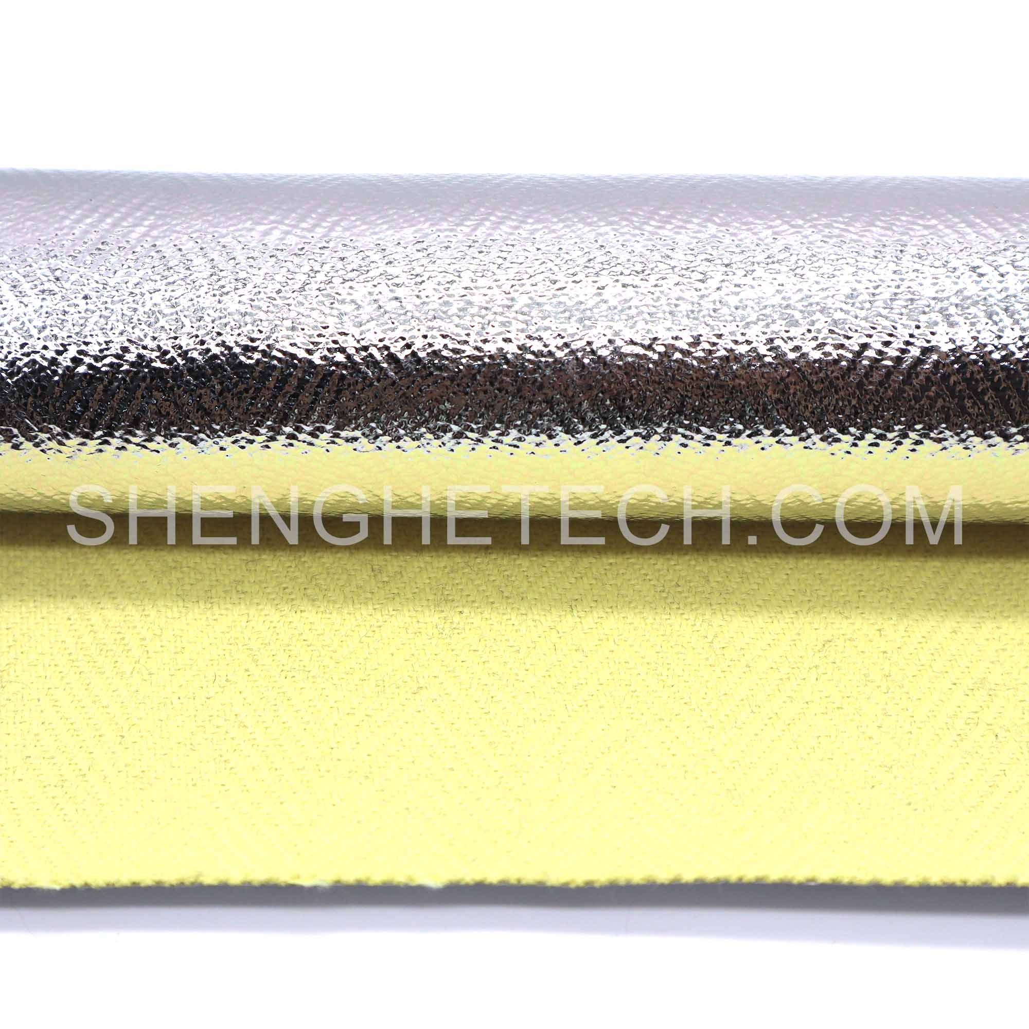 Aluminized para aramid fabric，Aluminum coated kevlar fabric，Aluminized ...
