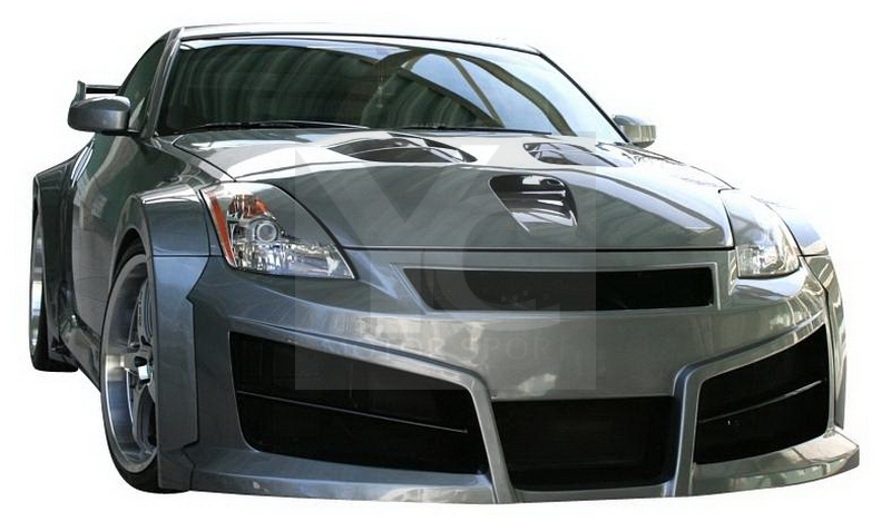 2002-2008 Nissan 350Z Z33 IBD HAVOC Wide Style Body Kit including Front ...