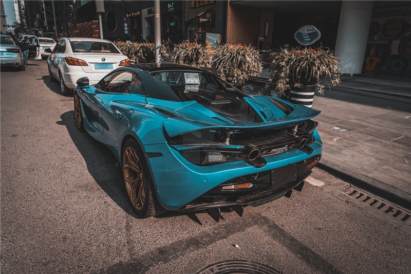 2018-2020 McLaren 720S Vorsteiner Silverstone Edition Style Rear Diffuser