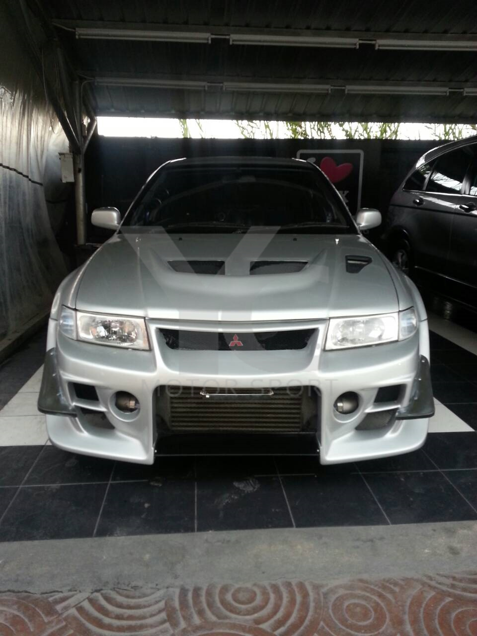1998-2000 Mitsubishi Evolution 5 6 D1 Style Front Bumper