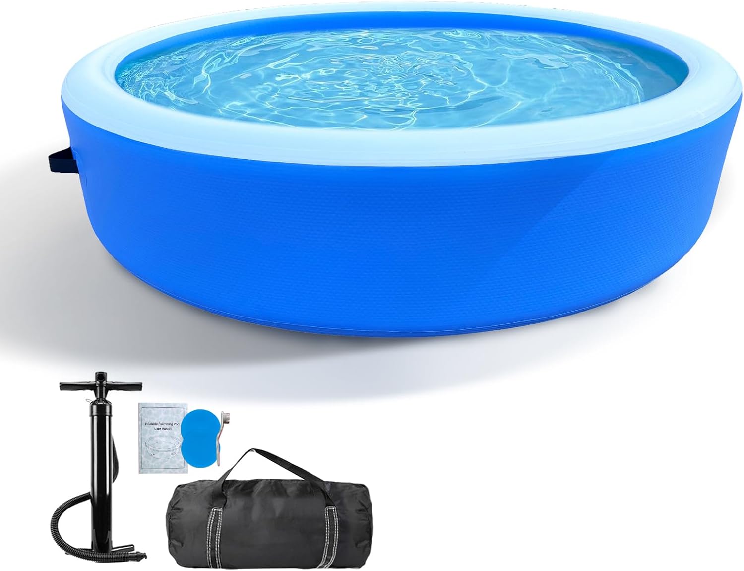 Wholesale 6.6ft Drop Stitch Inflatable Pool with Pump | Aftersea OEM