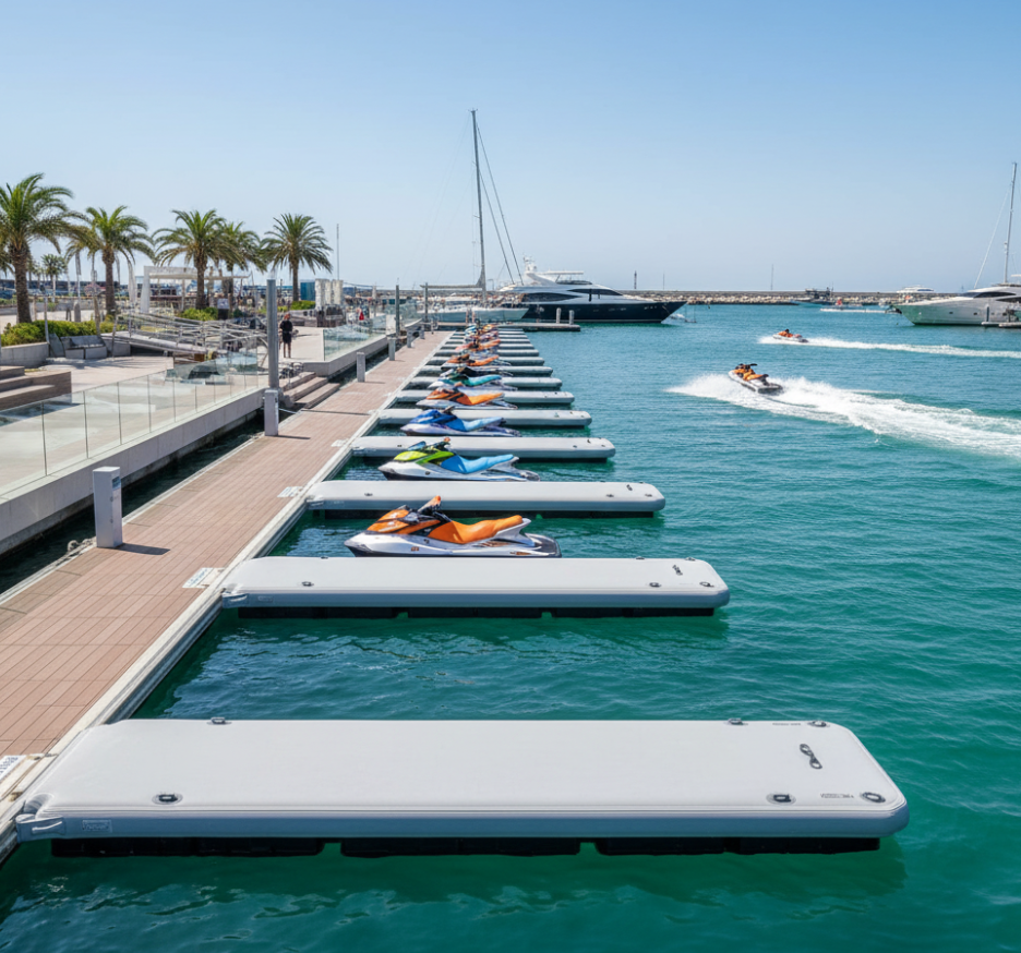 How Marinas Benefit from Wholesale Inflatable Jet Ski Docks
