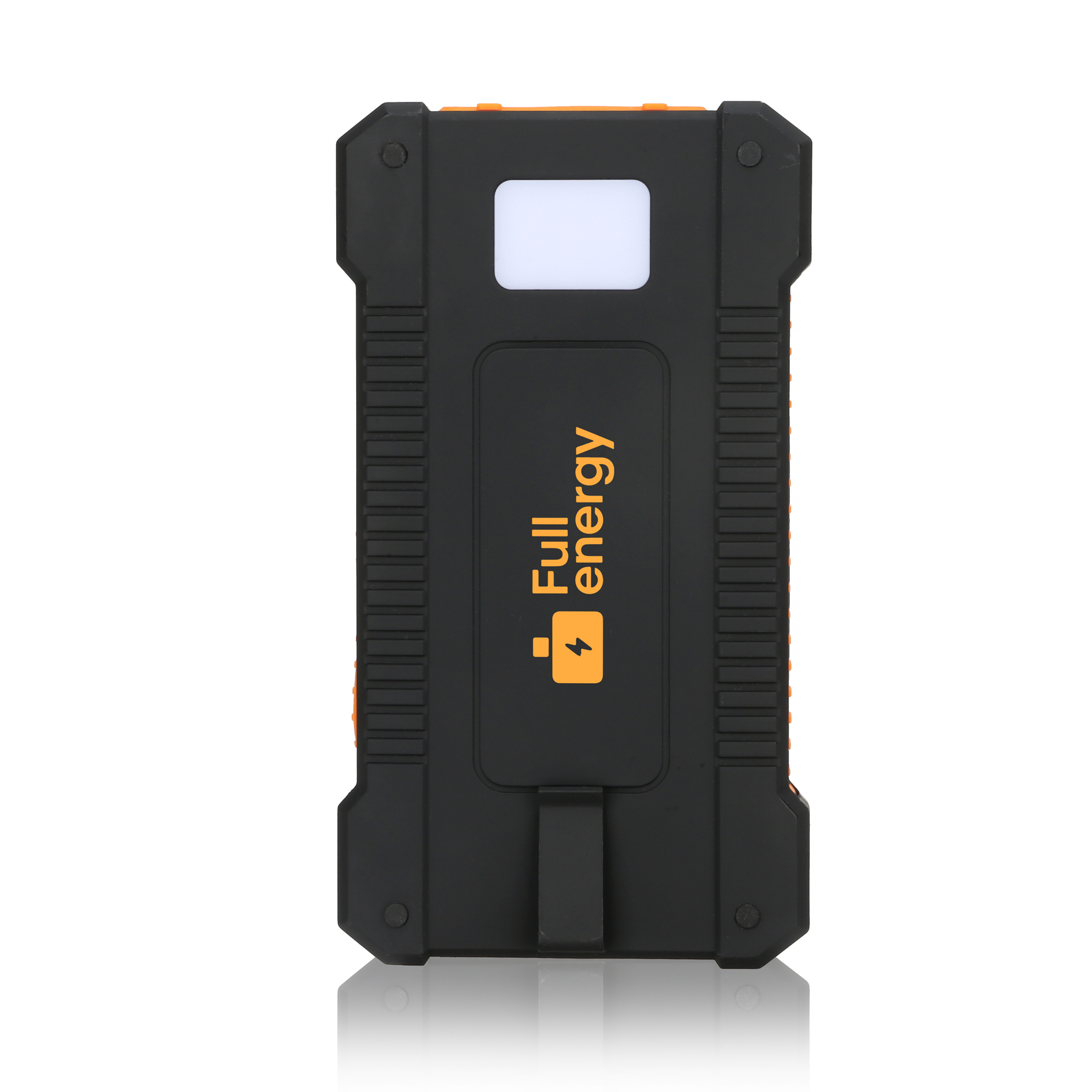 Eco-Conscious 8K Power Bank with Solar Panel & LED