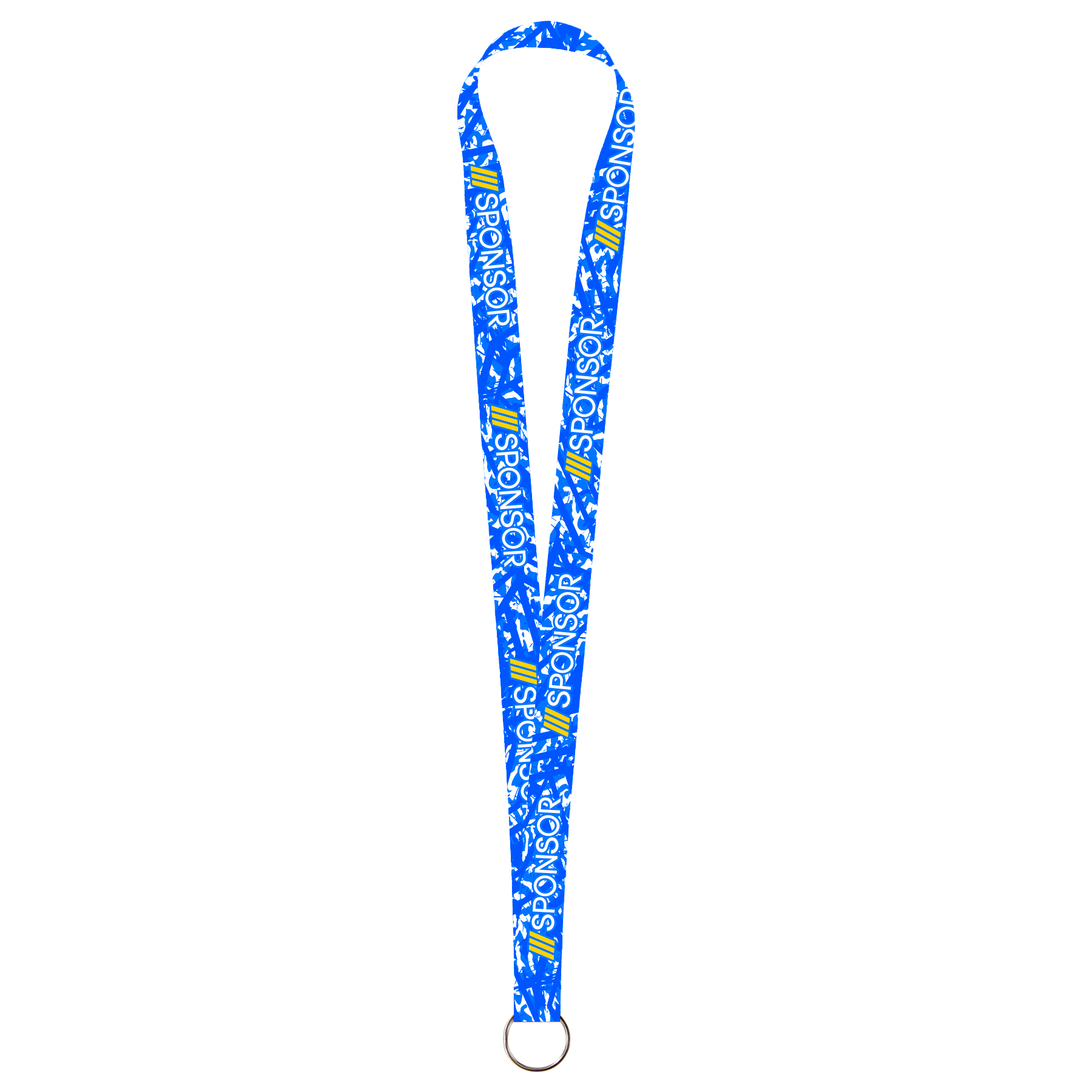 Custom Full Color Dye-Sublimated Lanyard (3/4" Width)
