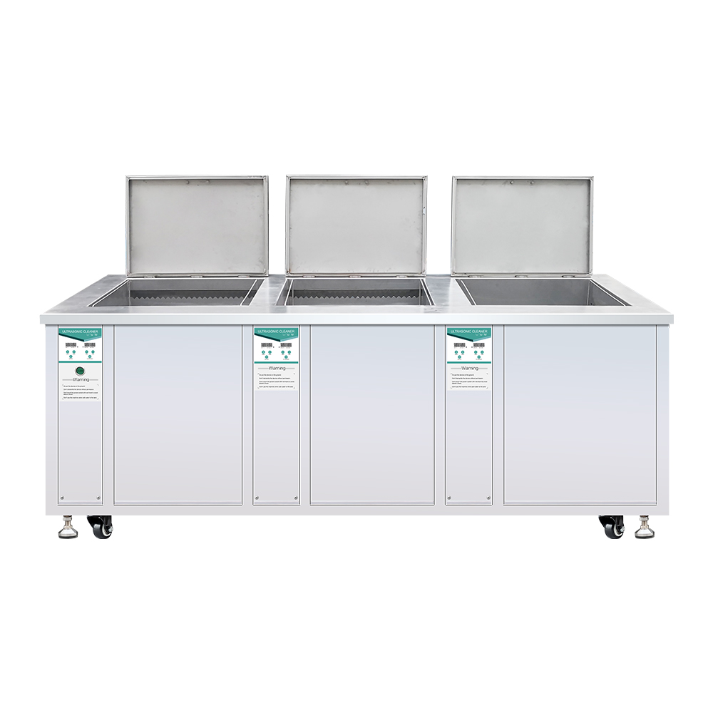 Multi-Tanks Ultrasonic Cleaning Machine with Spraying and Drying