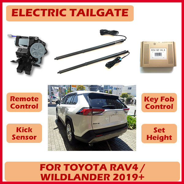 Electric tailgate lift Toyota RAV4 for car smart gate with multiple ...