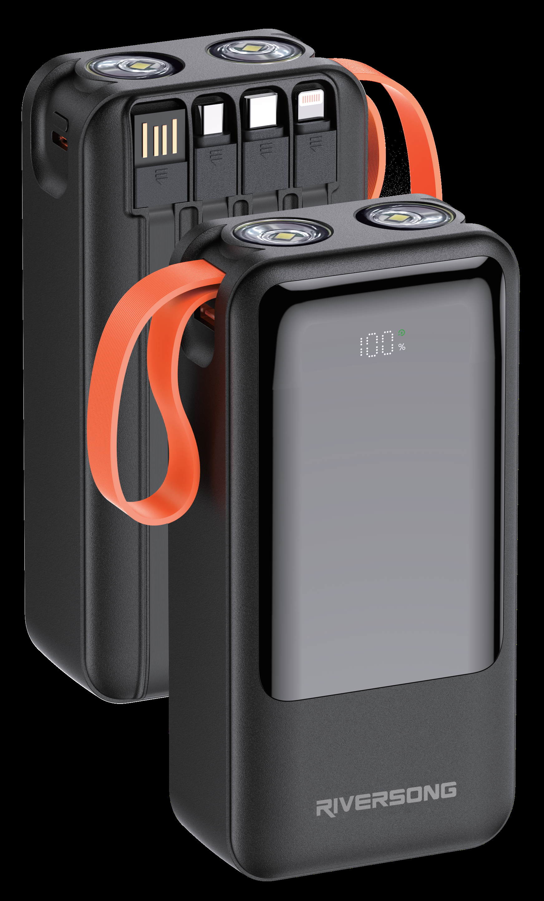 Riversong Ray 30S - Power Bank 30000mAh, 2,4A Ultra-Rapide