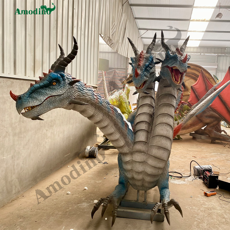 Home > All Collections > Animatronic Dragon > Animatronic Three Headed ...