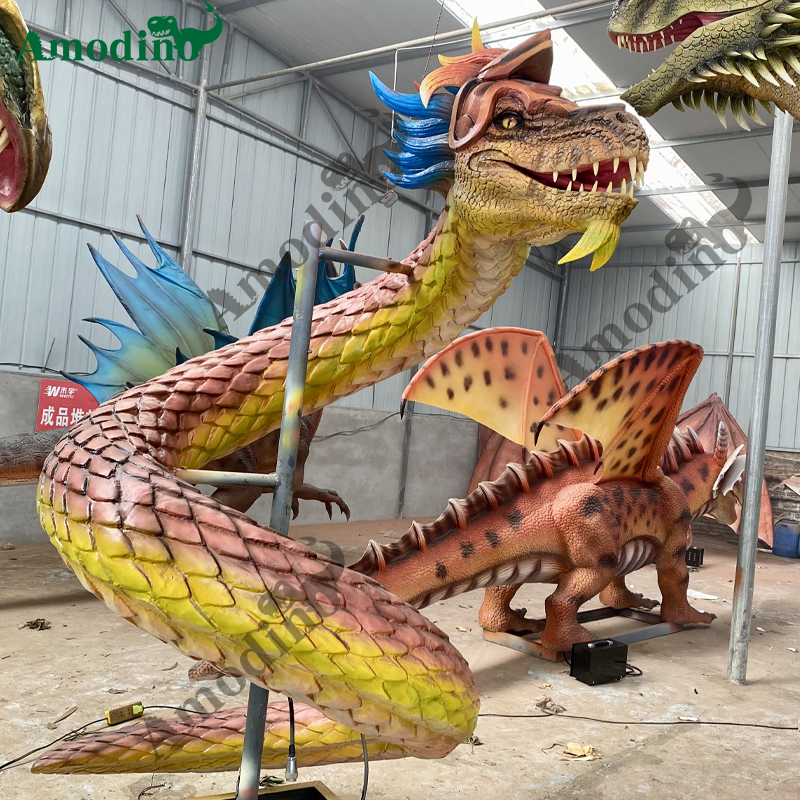 High-quality simulated dragon models for stage at the best prices