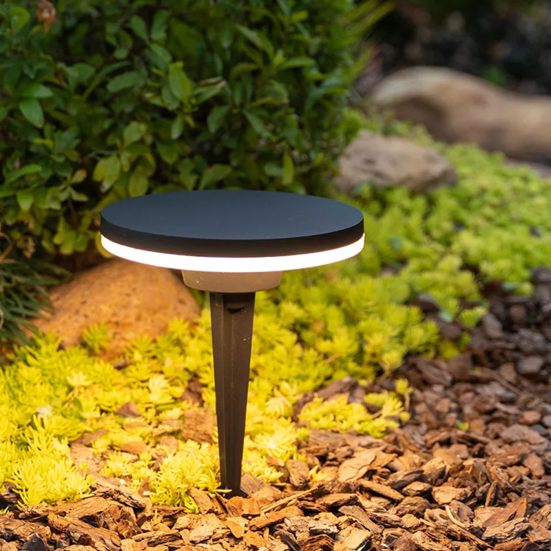 Led Garden Lamp Outdoor Waterproof Lawn Light Yard Lighting Aluminium ...