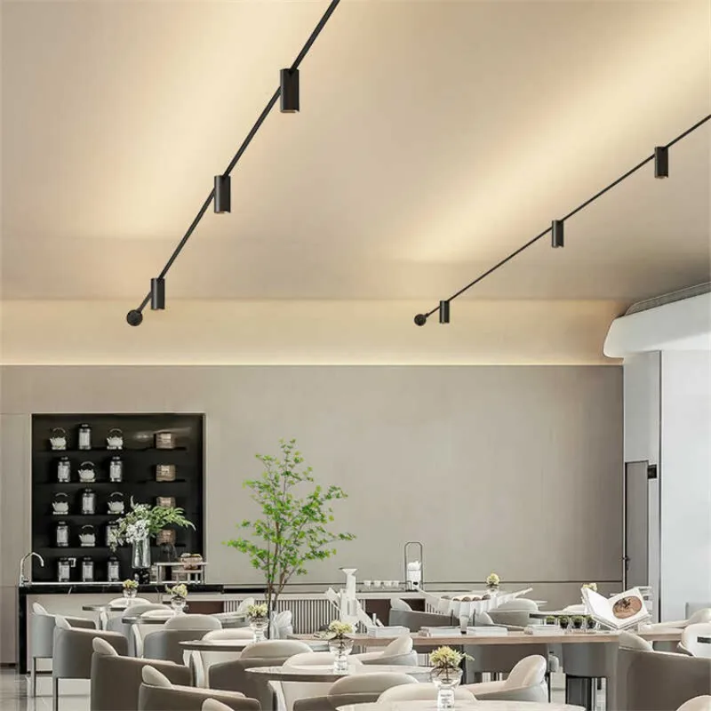 Diy Long LED Skyline Steel Strip Luminous Linear No Main Light ...