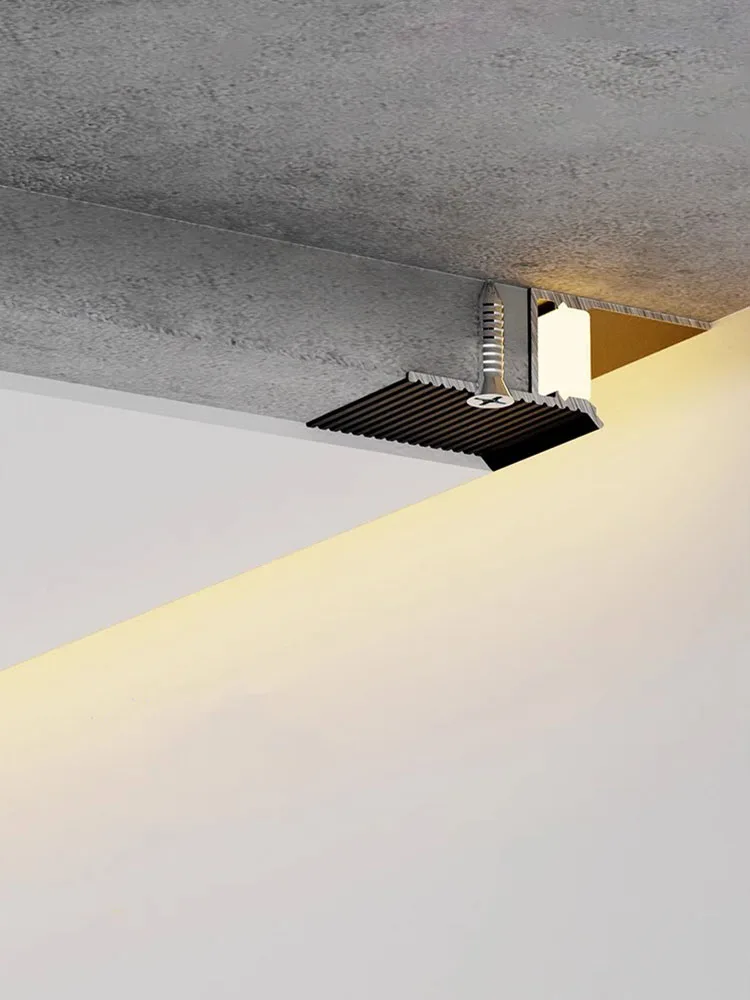 Recessed Curved Led Aluminum Profile Bendable Linear Lamp Ceiling ...